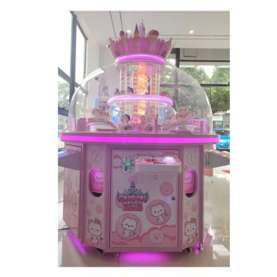 China Máquina de venda automática do presente do GV/6 pessoas do castelo automático do cristal da máquina de jogo do presente do manche à venda