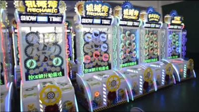 Cina Macchine acriliche della galleria di estinzione dello spingitoio della moneta del metallo in vendita