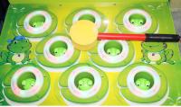 China Whack A Mole Hitting Frog Hammer Arcade Game Machine for sale