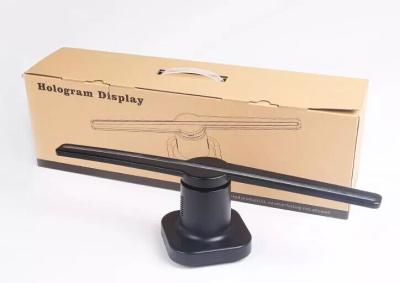 中国 取付けること容易なSDカード内容のアップロードの黒く/白い3D LEDのホログラムの表示 販売のため