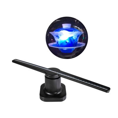 Cina 224 hanno condotto l'esposizione del fan dell'ologramma del fan principale ologramma 3d 3D della luce 42cm in vendita