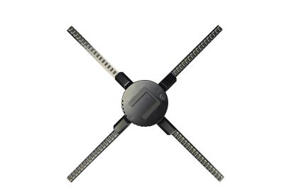 Cina controllo WiFi del fan 3D dell'ologramma di 1600*576dpi LED per il centro commerciale in vendita