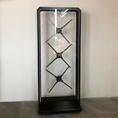 中国 LEDのホログラムの表示のためにライト ボックスを広告する65CM 60W 700r/Min 3D 販売のため