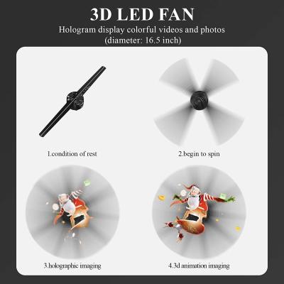 Китай управление облака дисплея вентилятора Hologram синхронизации 3D 43cm продается