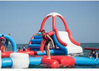 China Interactive Inflatable Floating Water Park Airtight Funny Durable Easy Installation for sale