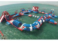 China Interactive Inflatable Floating Water Park Airtight Funny Durable Easy Installation for sale
