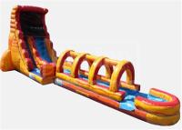China Obstacle  Jumpy Large Inflatable Water Slide Quick Set Up Conveninet Installation for sale