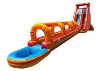 China Obstacle  Jumpy Large Inflatable Water Slide Quick Set Up Conveninet Installation for sale