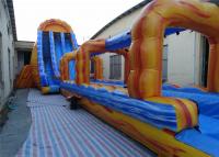 China Obstacle  Jumpy Large Inflatable Water Slide Quick Set Up Conveninet Installation for sale