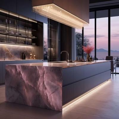 China Mobiliário exterior personalizado Mobiliário luminoso LED Mesa de bar de mudança de cor Mobiliário adega de vinhos à venda