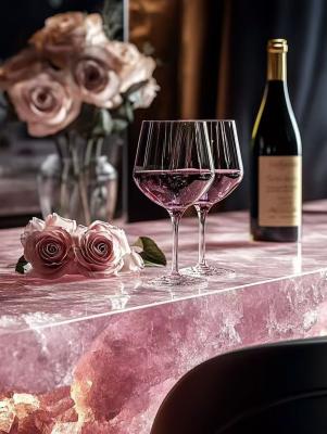 China Hot Sale Luminous Tables Restaurant New Type Furniture Square Ice Crack Onyx Luminous Coffee Table Tea Table for Bar Pub Restaurant 48'' 1200mm Back Lighted Translucent Furniture for sale