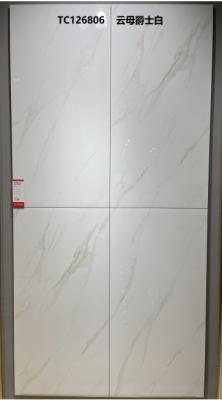 Китай Влагостойкая фарфоровая мраморная керамическая плитка спеченный камень 6x12 продается