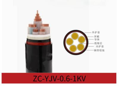 China Insulated Sheathed Construction Cables 4 Core Copper Electrical Wire XLPE PVC Coated For Power Transmission for sale