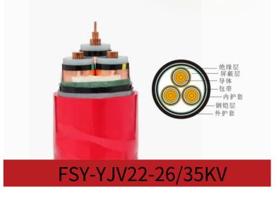 China ICEA 10KV 35KV Power Construction Cables XLPE Insulated Sheathed Steel Tape Armored Copper For Underground for sale