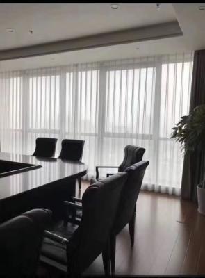 Cina Tende oscuranti antivento oscuranti di colore chiaro Tende a rullo motorizzate 100% poliestere in vendita