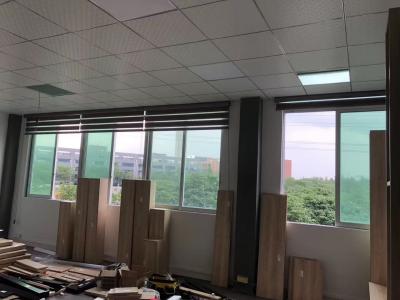 Cina Tende oscuranti antivento oscuranti di colore chiaro Tende a rullo motorizzate 100% poliestere in vendita