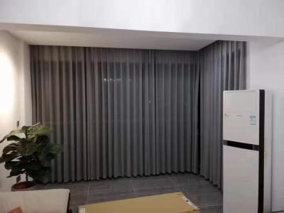 Cina Tende a mantovana in poliestere a doppio strato su misura pronte per il soggiorno in vendita