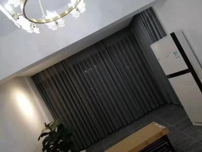 Cina Tende a mantovana in poliestere a doppio strato su misura pronte per il soggiorno in vendita