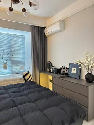 Cina Tende a mantovana in poliestere a doppio strato su misura pronte per il soggiorno in vendita