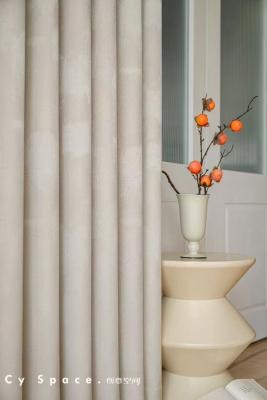 Cina Tende a mantovana in poliestere a doppio strato su misura pronte per il soggiorno in vendita