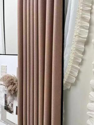 Cina Tende a mantovana in poliestere a doppio strato su misura pronte per il soggiorno in vendita