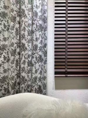 Cina Tende a mantovana in poliestere a doppio strato su misura pronte per il soggiorno in vendita