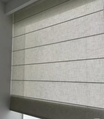 Cina Automatico a batteria azionato a motore blackout zebra persiane a rulli tende per Windows Zigbee APP in vendita