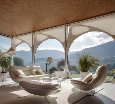 Cina Automatico a batteria azionato a motore blackout zebra persiane a rulli tende per Windows Zigbee APP in vendita