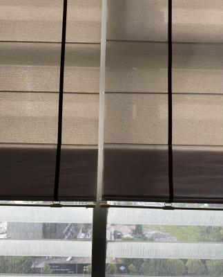 Cina Automatico a batteria azionato a motore blackout zebra persiane a rulli tende per Windows Zigbee APP in vendita