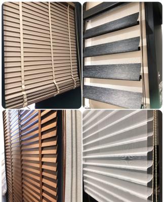 Cina Automatico a batteria azionato a motore blackout zebra persiane a rulli tende per Windows Zigbee APP in vendita