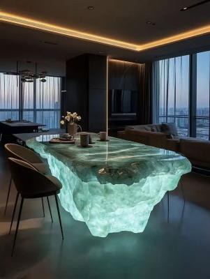 Cina Arredamento luminoso per esterni personalizzato Tavolo da bar a LED che cambia colore, mobili per cantina in vendita