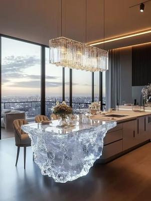 Cina Arredamento luminoso per esterni personalizzato Tavolo da bar a LED che cambia colore, mobili per cantina in vendita