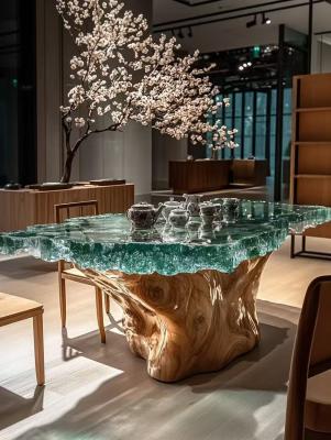 Cina Arredamento luminoso per esterni personalizzato Tavolo da bar a LED che cambia colore, mobili per cantina in vendita