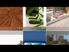 Tavolino da caffè in rattan PE Boho, caffè, alluminio, vimini resistente agli agenti atmosferici, tavolo e sedia da patio