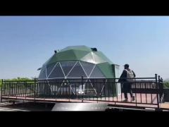 Factory Custom 6-8 Person PVC Dome Tent for Outdoor Camping and Events Modern Simple Style Resort Ga