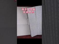 Modern Design Factory-Wholesale PVC Wallpaper Waterproof Fabric Backed Vinyl Wallcovering for Hotel
