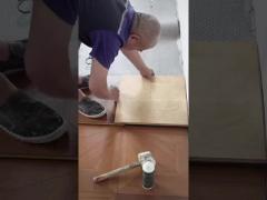 Herringbone Real Touch Flooring 12mm Thick Parquet Wood Waterproof Laminate Flooring