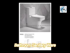 floormounted bathroom sanitary ware european water closet white glazed ceramic