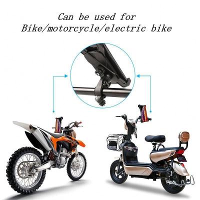 China montagem do telefone de 360degree Sportbike, 3.7-7.2inches 2 Wheeler Mobile Holder à venda