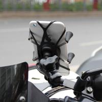 China 360Degree 2A Iphone 8 Plus Motorcycle Mount X Shape 90cm Cable for sale