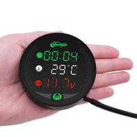 China 5 In 1 12v Led Panel Digital Voltmeter For Motorcycle for sale