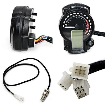 Cina Allarme basso dell'olio del cruscotto 15000R/MIN Motorcycle Meter Lcd Display dell'affissione a cristalli liquidi in vendita