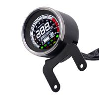 China ODM Multifunction 12V Universal Motorcycle Lcd Digital Speedometer for sale