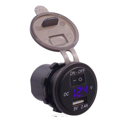 Cina caricatore del telefono del motociclo del Usb 12-24V, adattatore USB del motociclo di Android in vendita