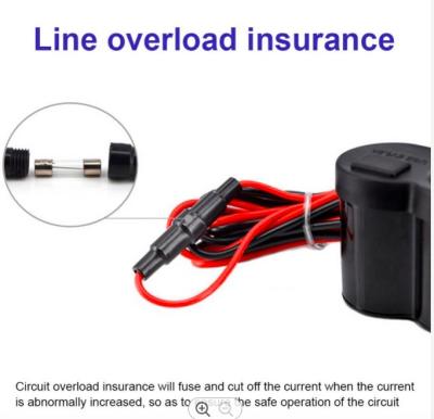 Cina Corredo del caricatore del telefono del motociclo del FCC 12V, adattatore USB del motociclo 2A in vendita