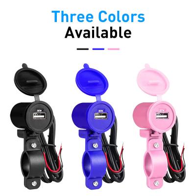 Cina caricatore del Usb del manubrio di 5V 2.5A, caricatore rapido del Usb per il motociclo in vendita