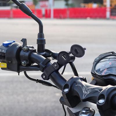 Cina caricatore del Usb del manubrio di 5V 2.5A, caricatore rapido del Usb per il motociclo in vendita