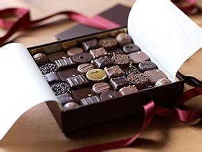 China Happy New Year Sweet Chocolate Paper Gift Box for sale