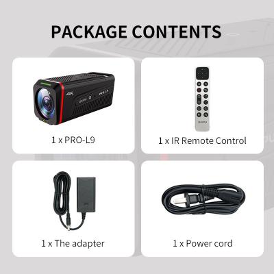 Cina DAIPU PRO-L9 4k 7X HD ottica OEM ODM Registrazione cinematografica Fotocamera video portatile per il live streaming in vendita