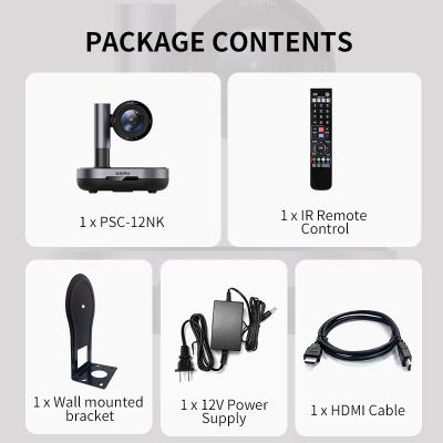 Cina Videoconferenza PTZ Camera DAIPU PSC-12NK OEM ODM 4K HD Zoom ottico 3G-SDI NDI HDMI in vendita